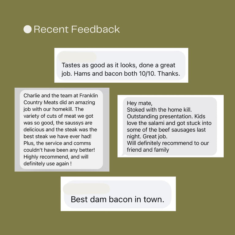 HOMEKILL SERVICES | Franklin Country Meats