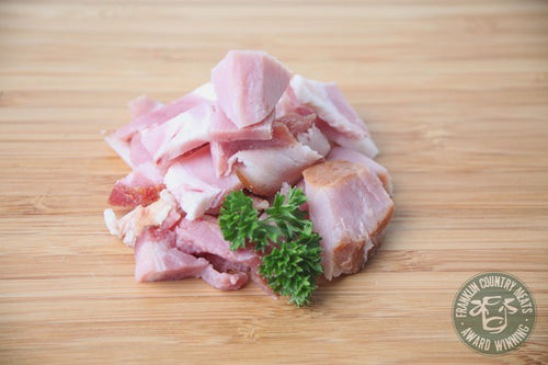 Double Smoked Bacon Pieces 500g – Franklin Country Meats