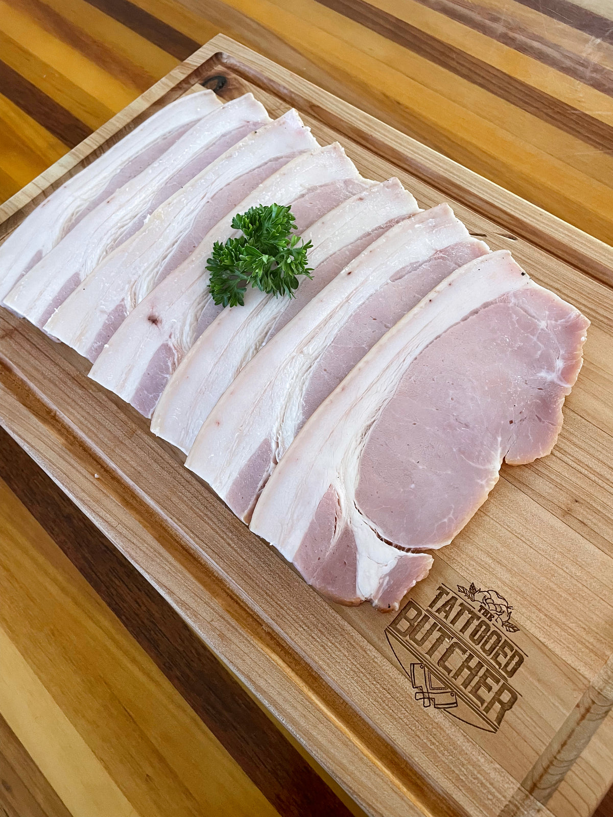 Middle Eye Bacon 350g – Franklin Country Meats